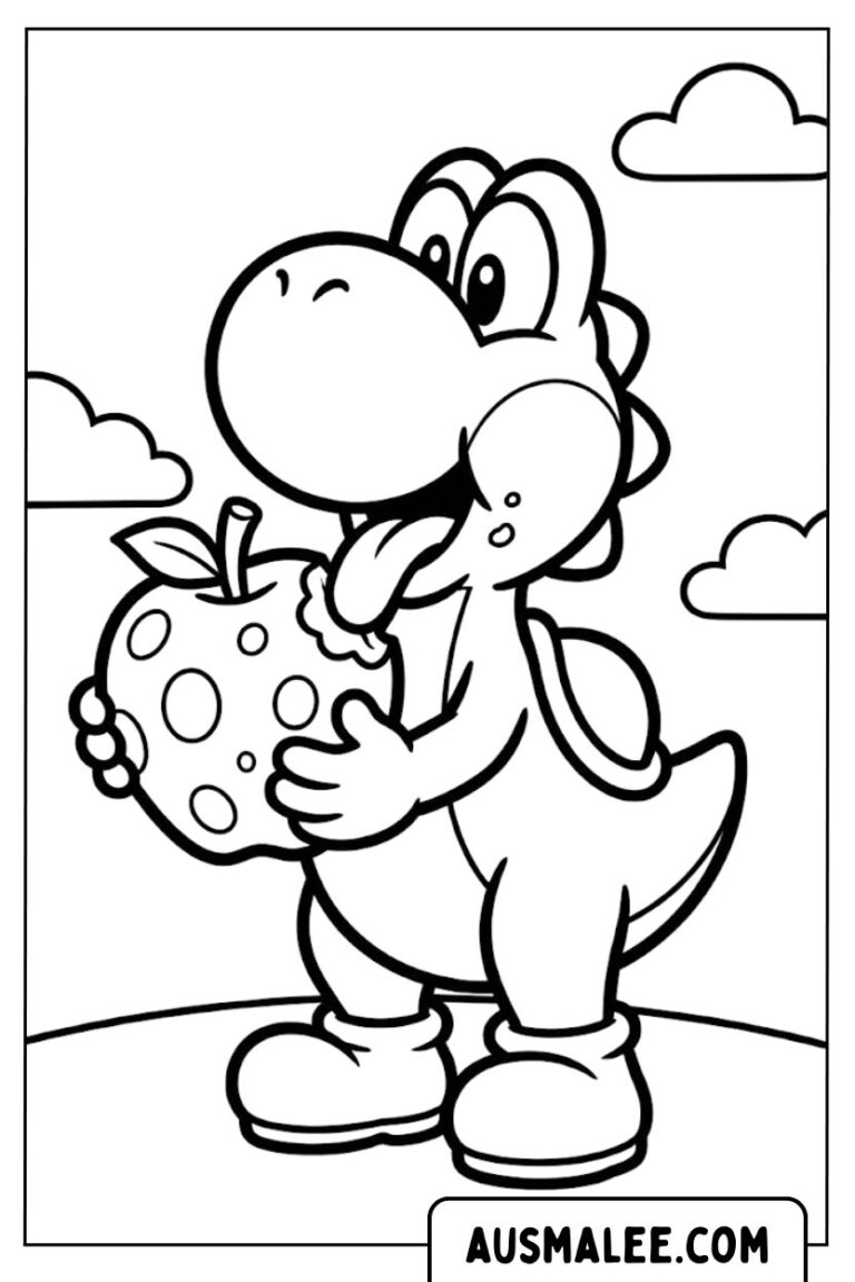 16 Mario Ausmalbilder kostenlos zum Ausdrucken