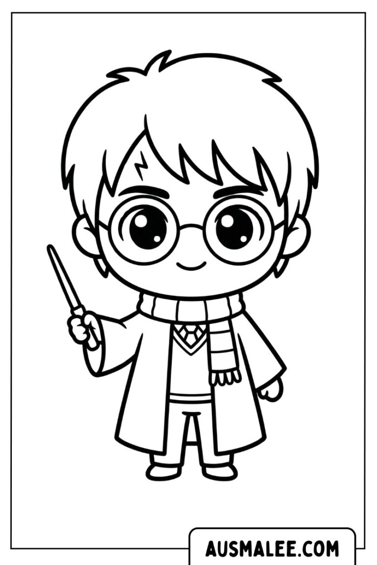 Harry Potter Ausmalbild
