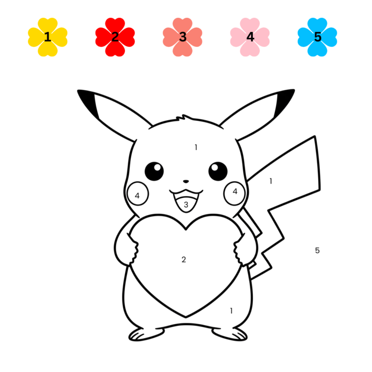 18 Pikachu Ausmalbilder zum kostenlosen Ausdrucken