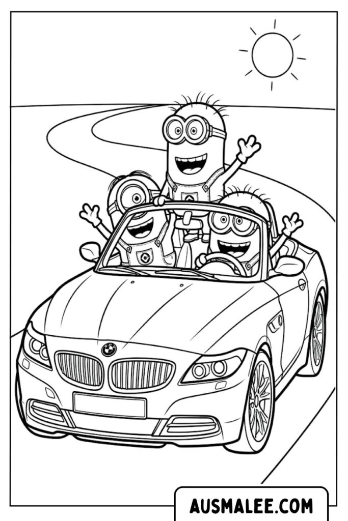 22 BMW Ausmalbilder kostenlos zum Ausdrucken