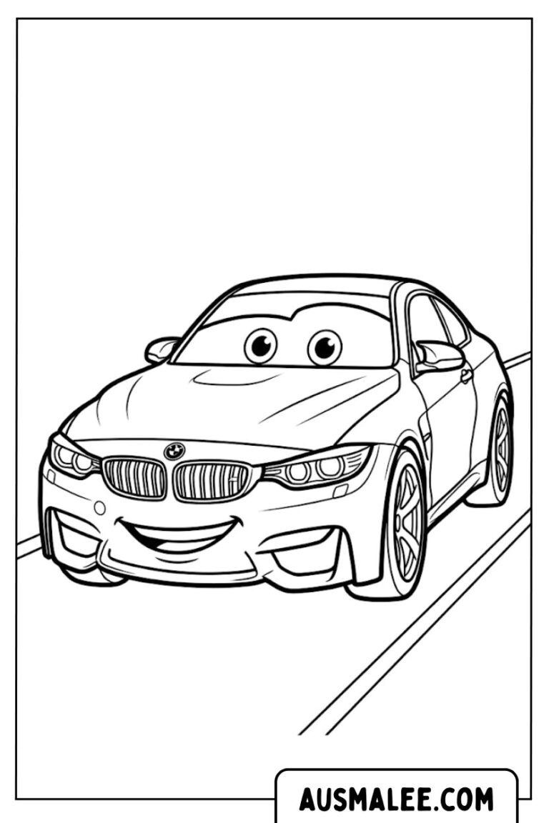 22 BMW Ausmalbilder kostenlos zum Ausdrucken