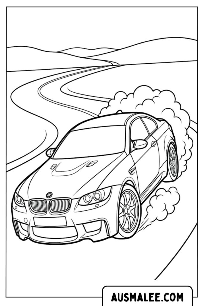 22 BMW Ausmalbilder kostenlos zum Ausdrucken