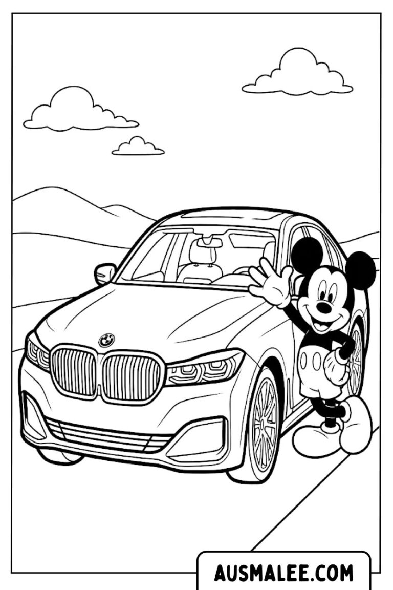 22 BMW Ausmalbilder kostenlos zum Ausdrucken