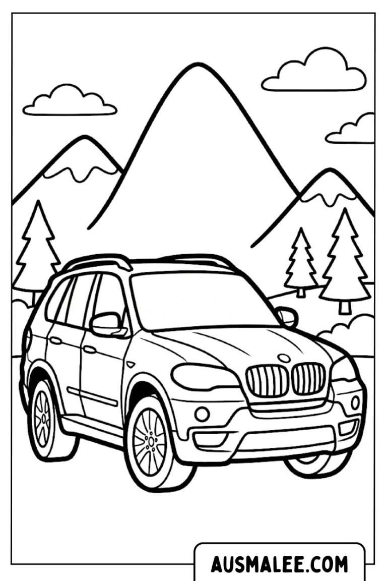 22 BMW Ausmalbilder kostenlos zum Ausdrucken