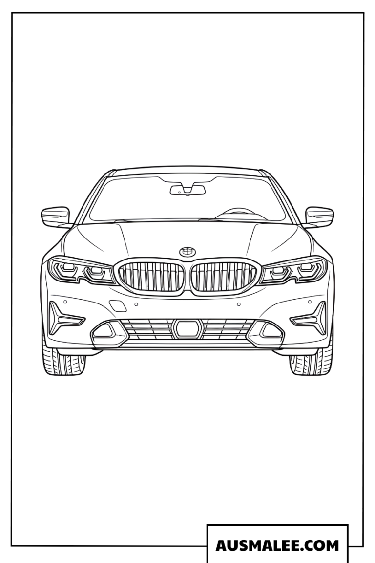 22 BMW Ausmalbilder kostenlos zum Ausdrucken