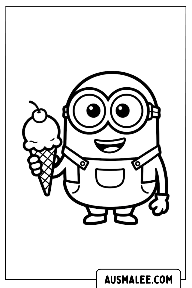 22 Free Ice Cream Coloring Pages to Print